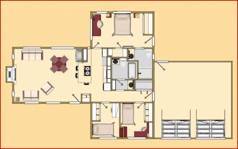 Small Modular Floor Plan with Lean Roof - Sheds Quebec | West Quebec ...