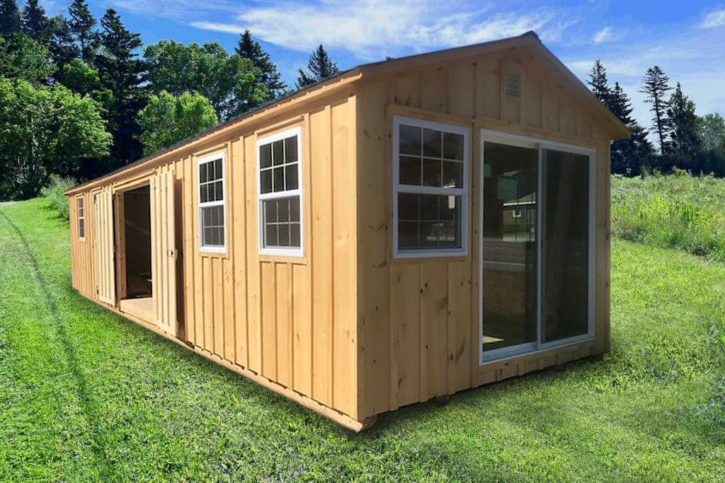 12x40 Board and Batten - Sheds Quebec | West Quebec Shed Company